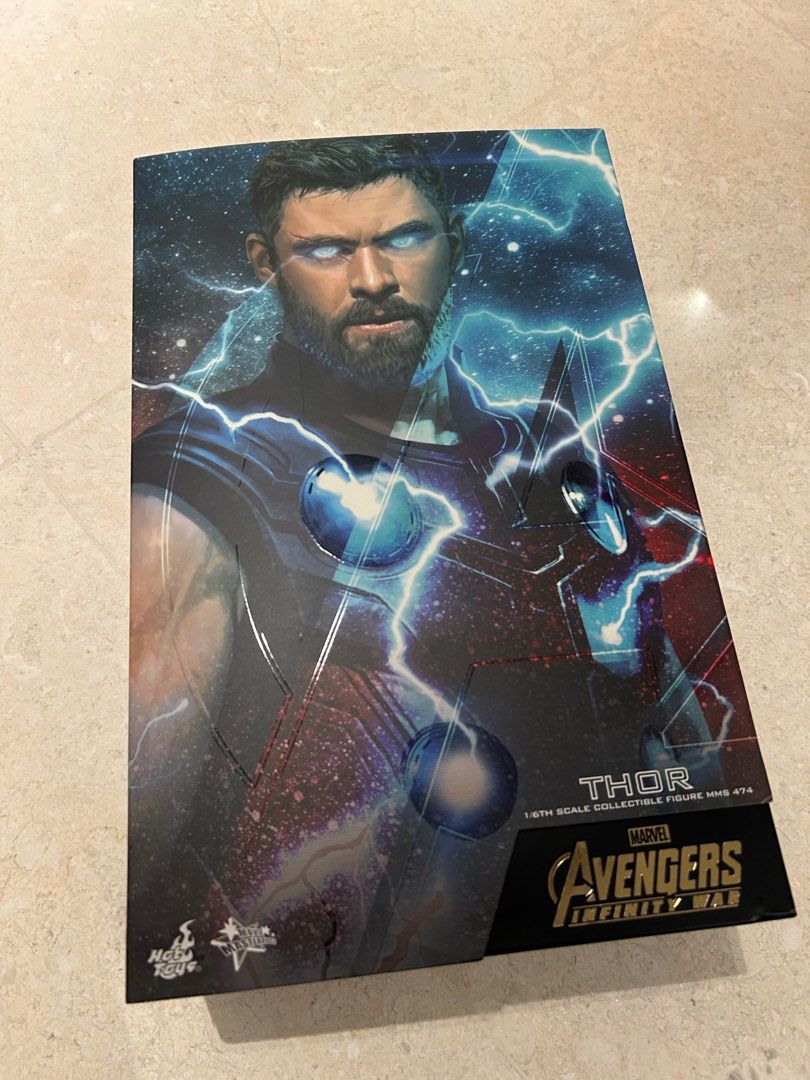 Hot Toys Thor 1/6 Scale Collectible Figure, Hobbies & Toys, Toys ...