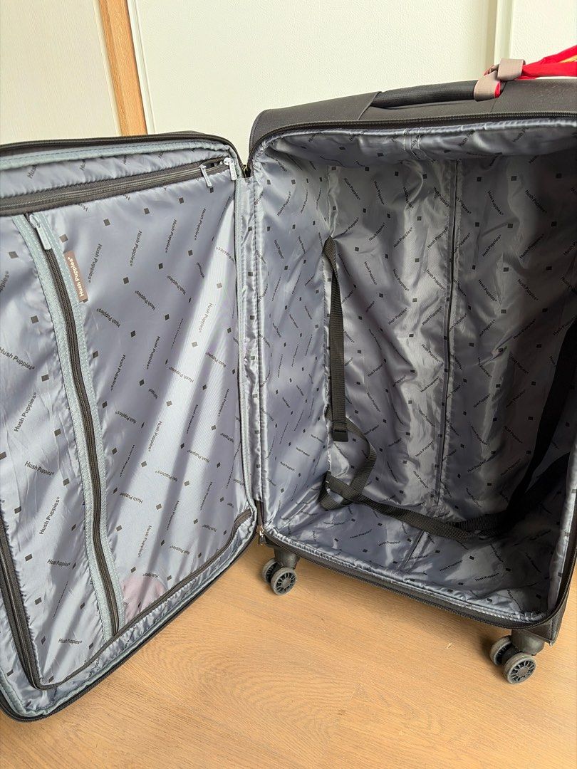 Hush Puppies Black Suitcase 28inch, Hobbies & Toys, Travel, Luggage on ...