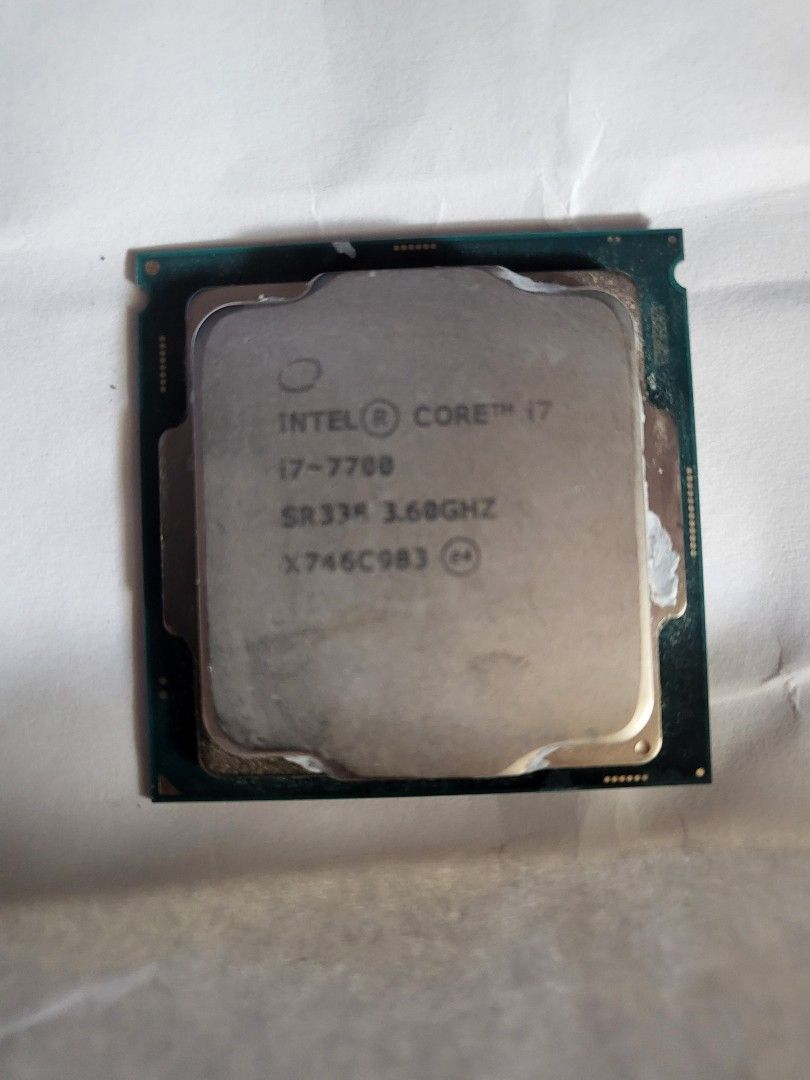 I7 7700 intel cpu lga1151 gen6/7 non-unlocked, Computers & Tech, Parts ...