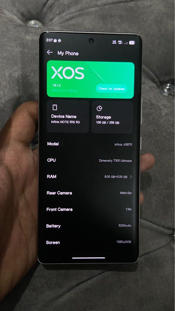 Infinix Note 50S 5G Red 256GB, Mobile Phones & Gadgets, Mobile Phones ...