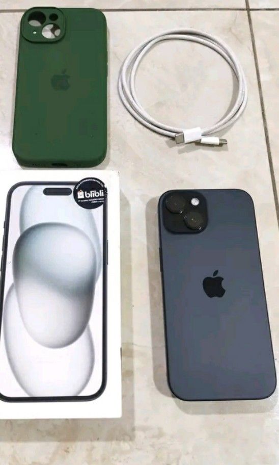 iPhone 15 128gb iBox Black, Telepon Seluler & Tablet, iPhone, iPhone 15 ...