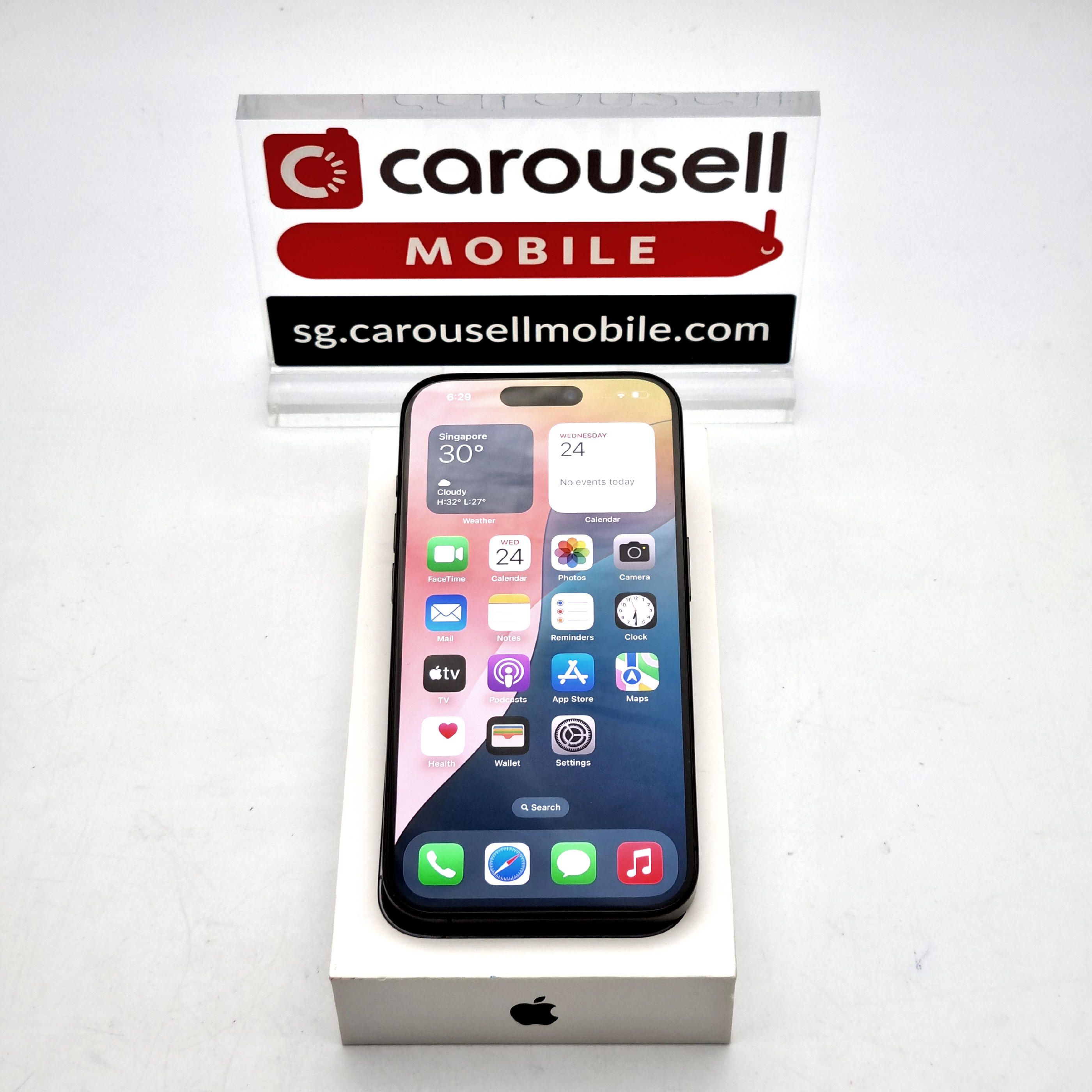 iPhone 15 Pro 256GB Black Titanium, Mobile Phones & Gadgets, Mobile ...