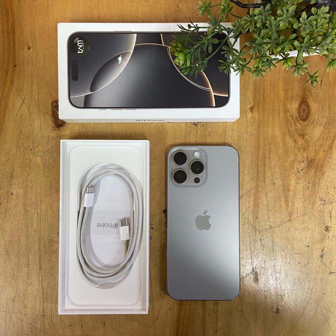 iPhone 16 Pro max 256GB Natural titanium super mulus BH 100% garansi ...