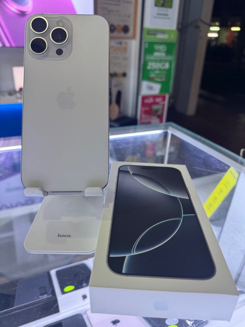 iPhone 16 Pro Max 256GB White Titanium, Mobile Phones & Gadgets, Mobile ...
