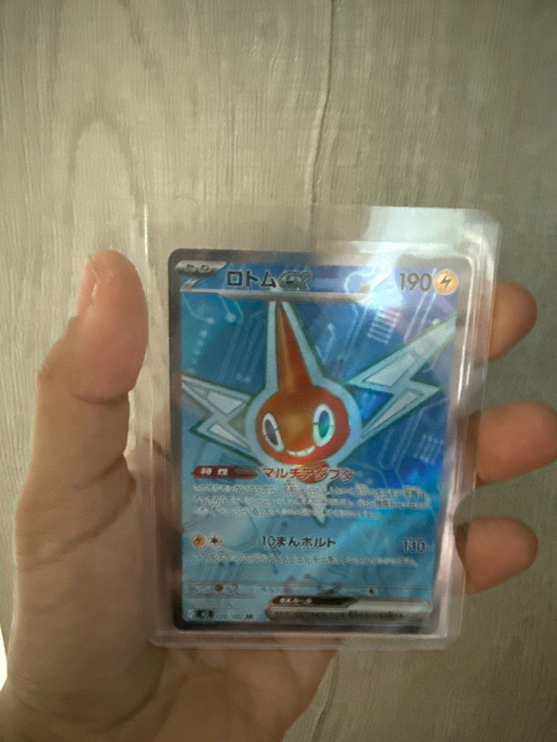 Japanese Rotom Pokemon Card, Hobbies & Toys, Toys & Games on Carousell
