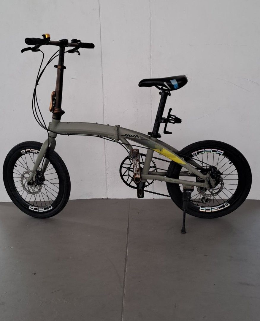 Java Zelo Folding Bike with Accessories, Sports Equipment, Bicycles ...