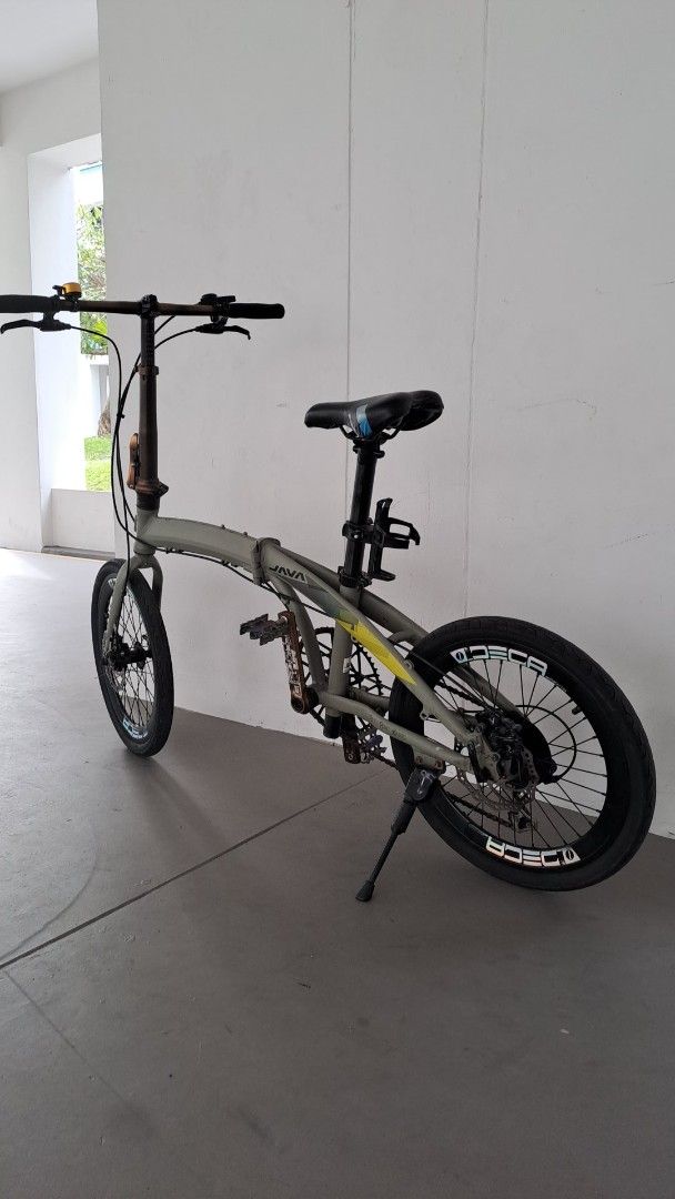 Java Zelo Folding Bike with Accessories, Sports Equipment, Bicycles ...