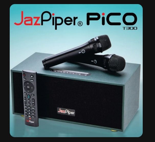 Jazpiper T300 Karaoke Sound System with 2 Mics Punggol Area, Audio ...