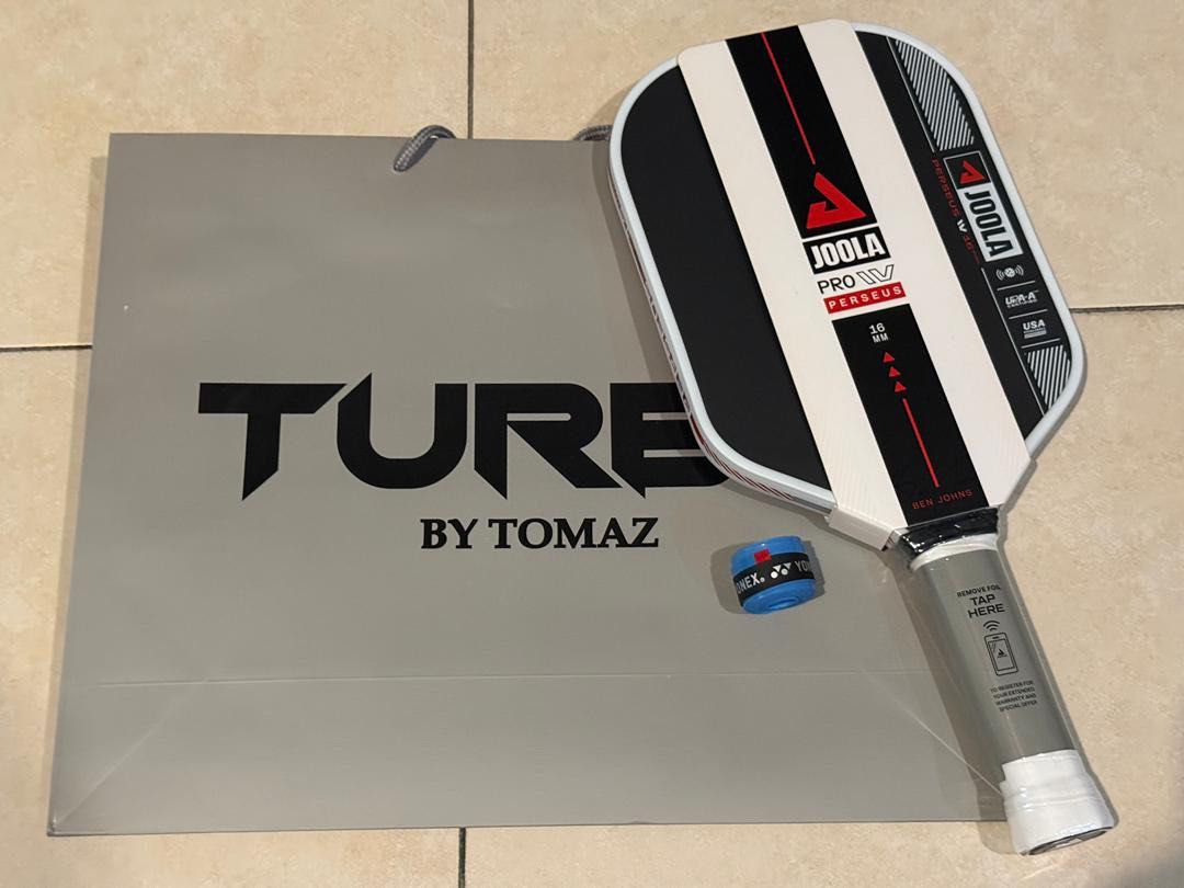 JOOLA Ben Johns Perseus Pro IV 16mm, Sports Equipment, Sports & Games ...