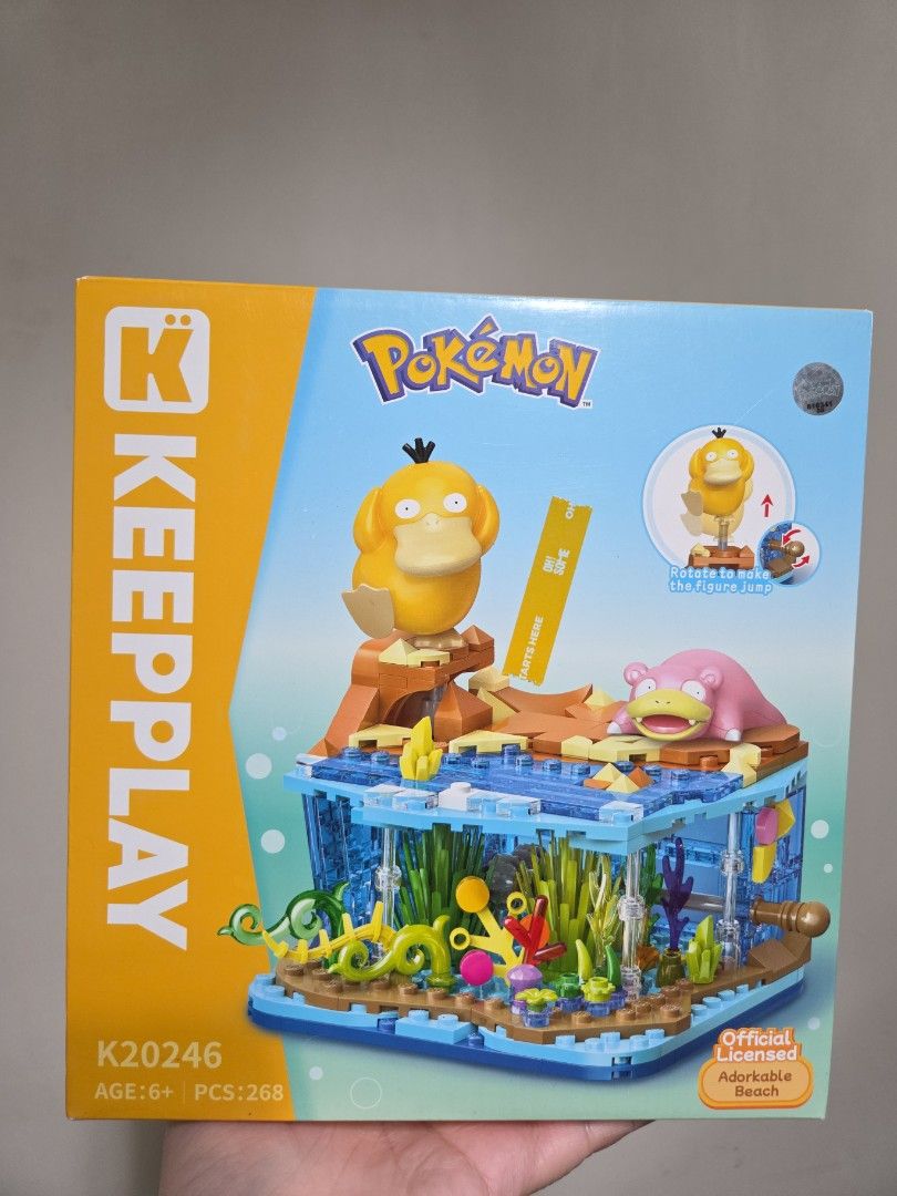 KeepPlay Pokemon Psyduck Building Blocks Set, Hobbies & Toys, Toys ...