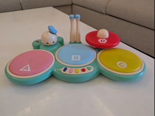 VTech KidiBeats Kids Drum Set, Babies & Kids, Infant Playtime on Carousell