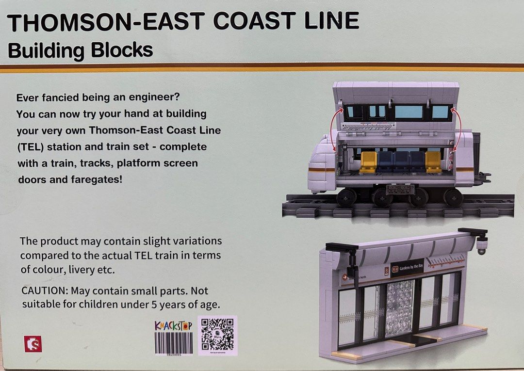 Knackstop Thomson-East Coast Line Building Blocks Set, Hobbies & Toys ...