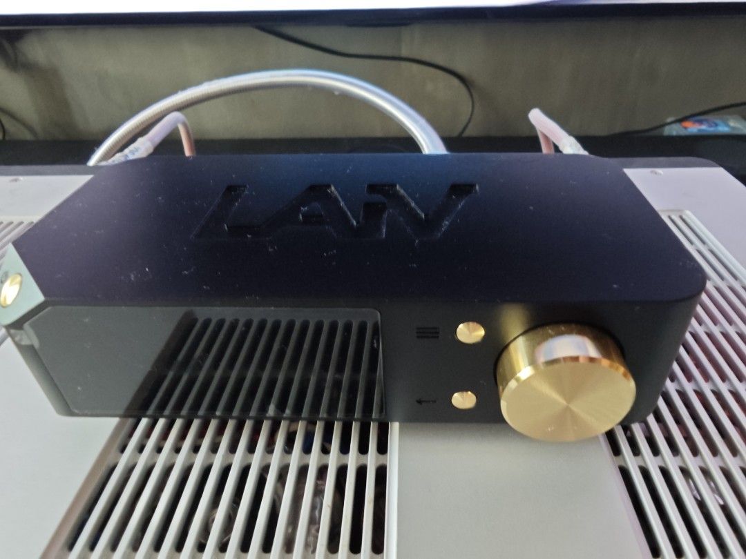 LAV Audio DAC/Amplifier - Black and Gold, Audio, Other Audio Equipment ...
