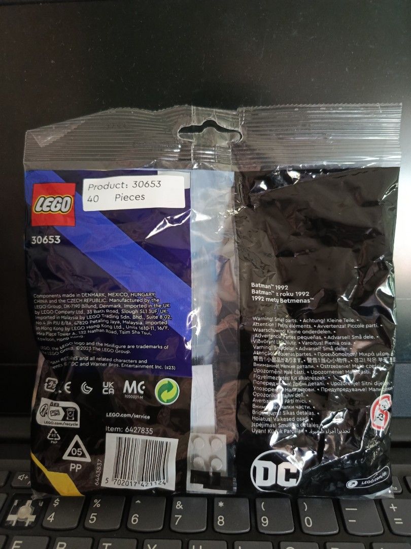 LEGO Batman 1992 Minifigure 30653, Hobbies & Toys, Toys & Games on ...