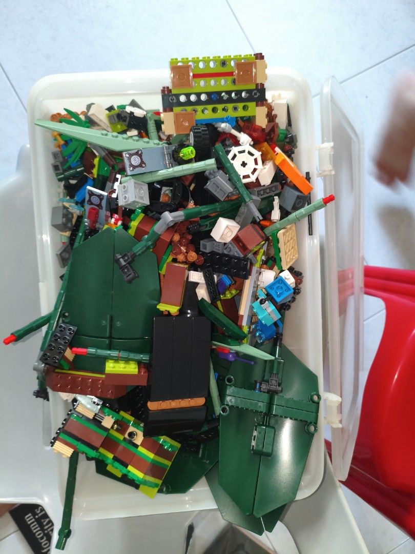 Authentic LEGO Bricks - Assorted Pieces, Hobbies & Toys, Toys & Games ...