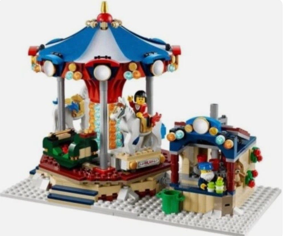 LEGO Creator Winter Village Market Set 10235, Hobbies & Toys, Toys ...