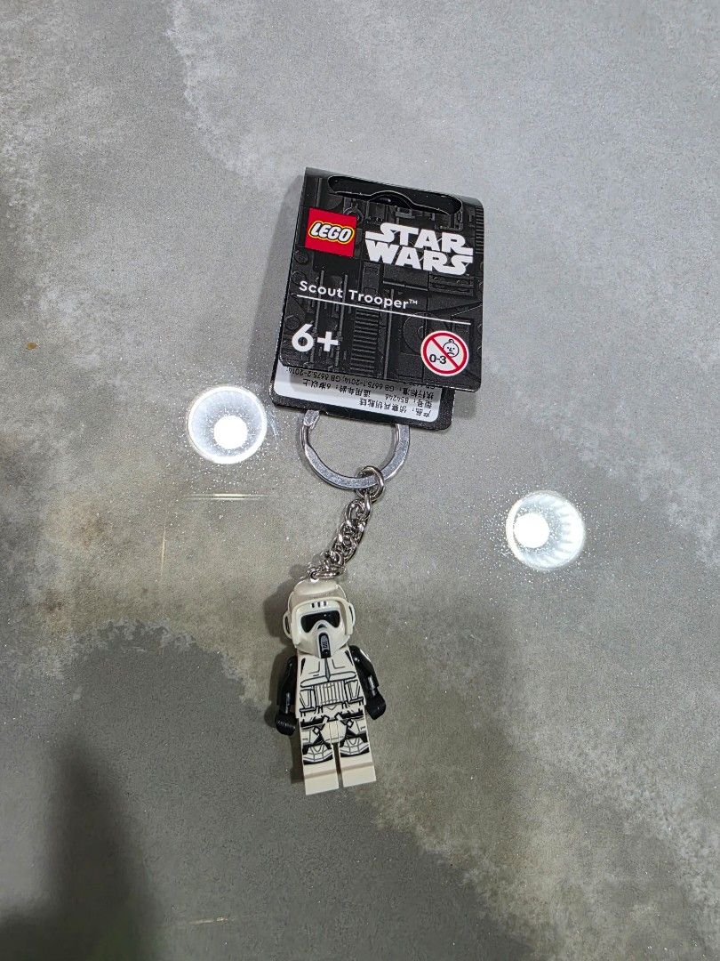 LEGO Star Wars Scout Trooper Keychain, Hobbies & Toys, Toys & Games on ...