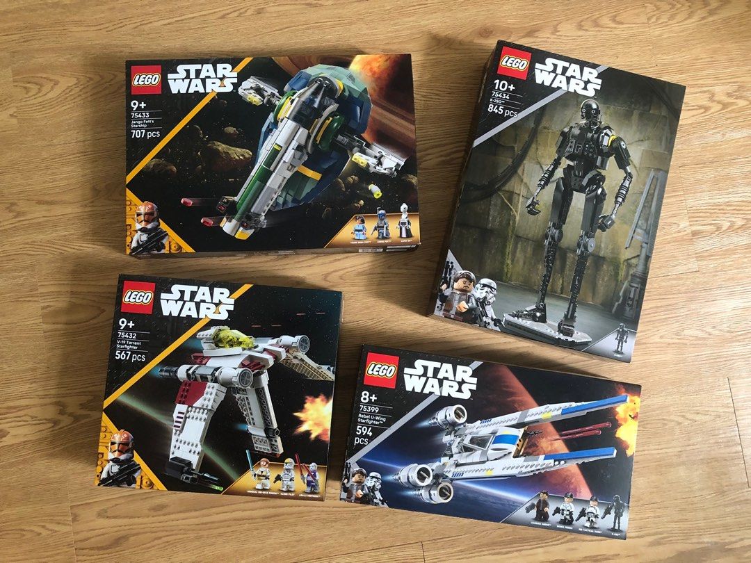 LEGO Star Wars Sets - Various Models from jedi republic andor Ahsoka ...