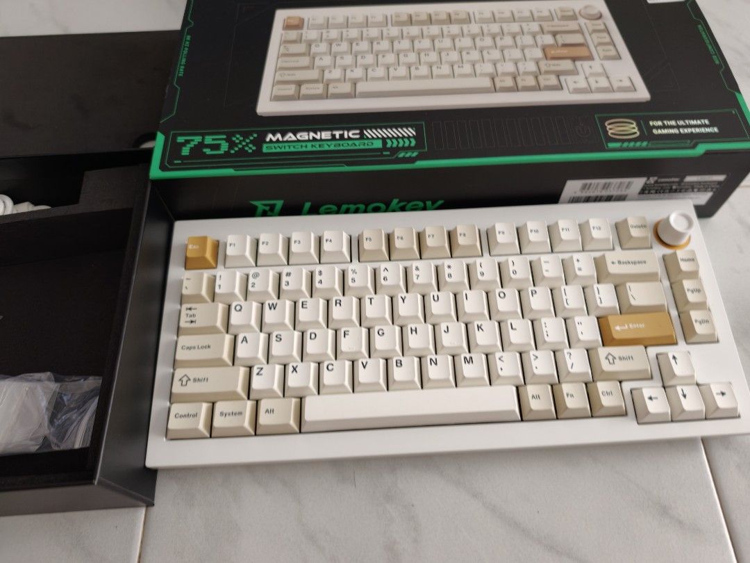 Lemokey L5 HE magnetic switch keyboard, Computers & Tech, Parts ...