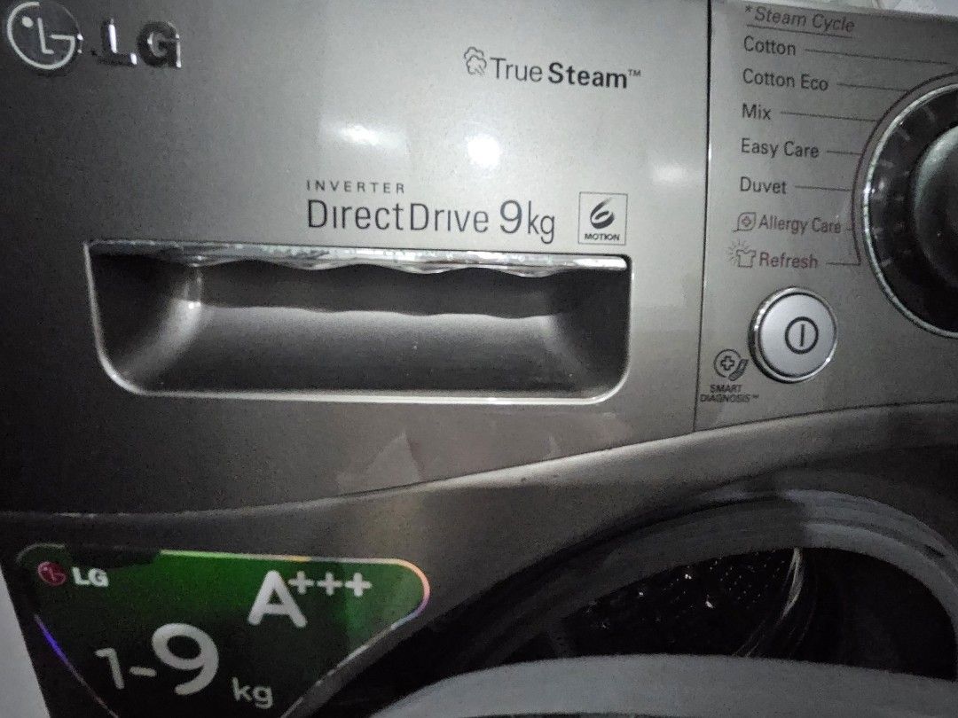 LG Inverter Direct Drive 9kg Washing Machine, TV & Home Appliances ...