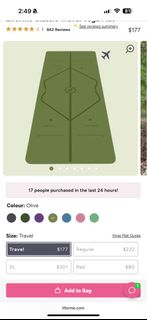 BNBI Yoga Mat Liforme Quality| 5mm | Alignment | Strong Grip| Anti Slip ...