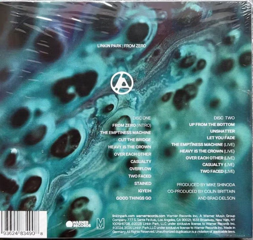 Linkin Park From Zero Deluxe 2CD Album, Hobbies & Toys, Music & Media ...