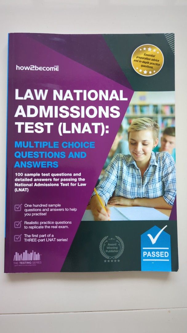 LNAT Practice Book - Multiple Choice Questions and Answers, Hobbies ...