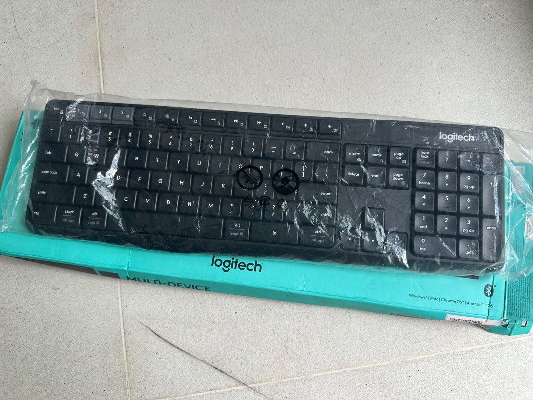 Logitech Multi-Device Keyboard, Computers & Tech, Parts & Accessories ...