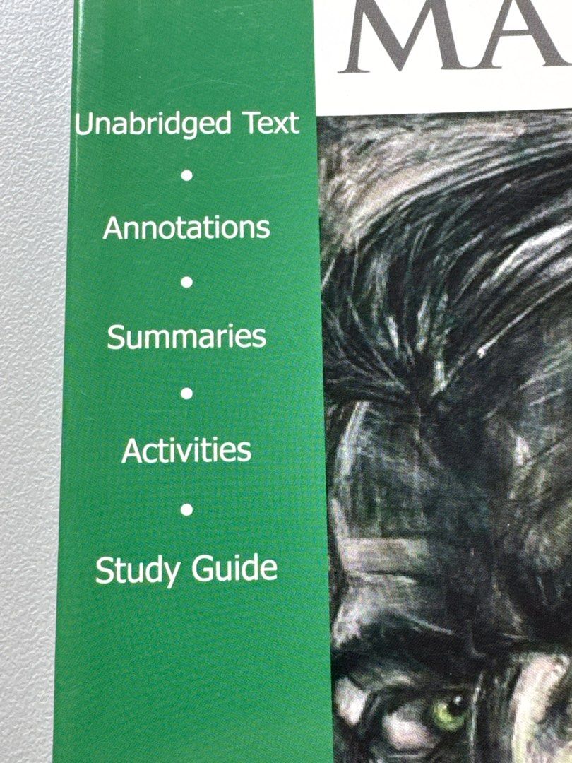 Macbeth - Total Study Edition, Hobbies & Toys, Books & Magazines ...