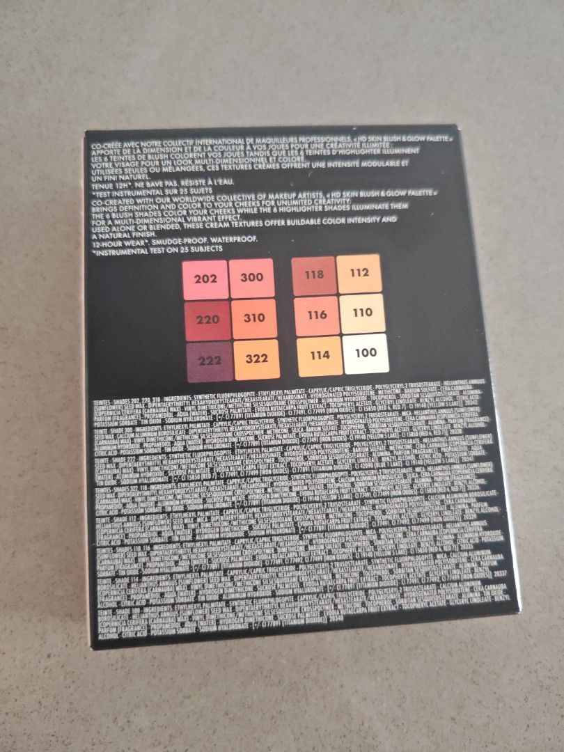 Make Up For Ever HD Skin Blush & Glow Palette, Beauty & Personal Care ...