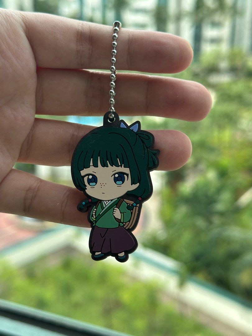 MaoMao - The Apothecary Diaries Gacha Rubber Keychain, Hobbies & Toys ...