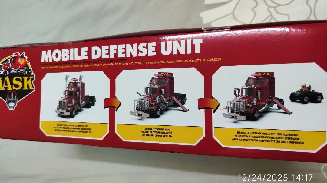 MASK Mobile Defense Unit Rhino M.A.S.K ready stock, Hobbies & Toys ...