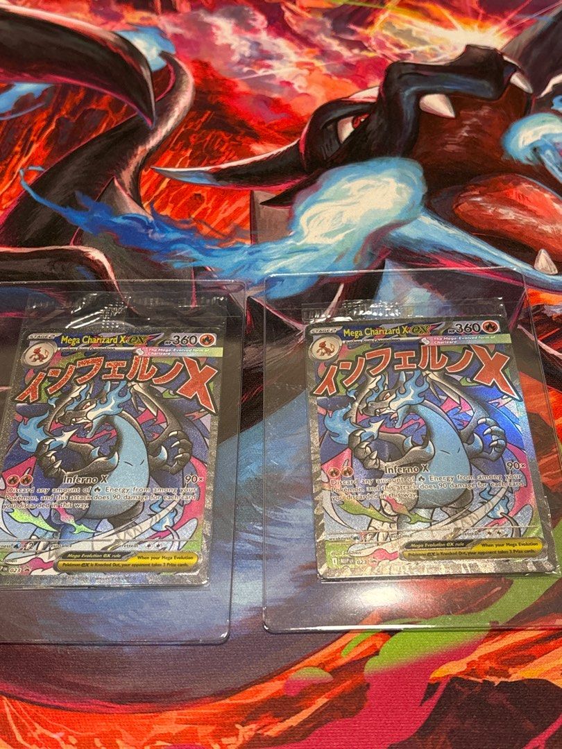 Pokemon Center Promos - Mega Charizard X Pokemon Card UPC Promo Sealed ...