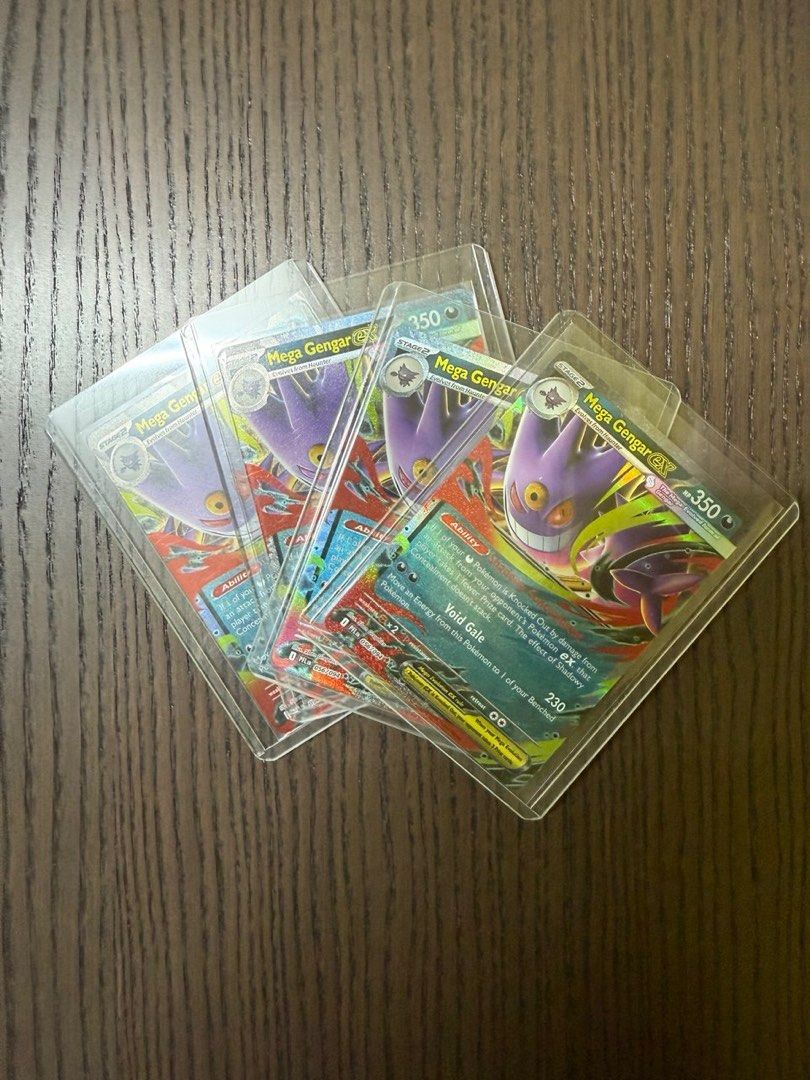 Mega Gengar EX Pokemon Cards, Hobbies & Toys, Toys & Games on Carousell