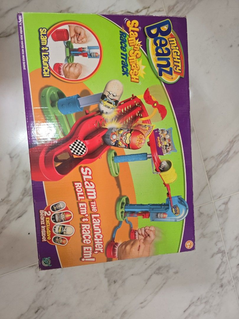 Mighty Beanz Slam 'n' Smash Race Track, Hobbies & Toys, Toys & Games on ...