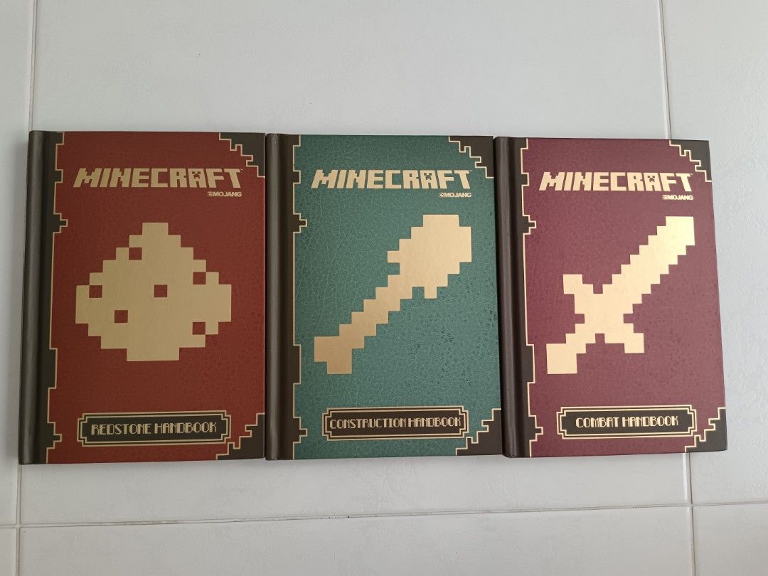 Minecraft Handbook Official set, Hobbies & Toys, Books & Magazines ...