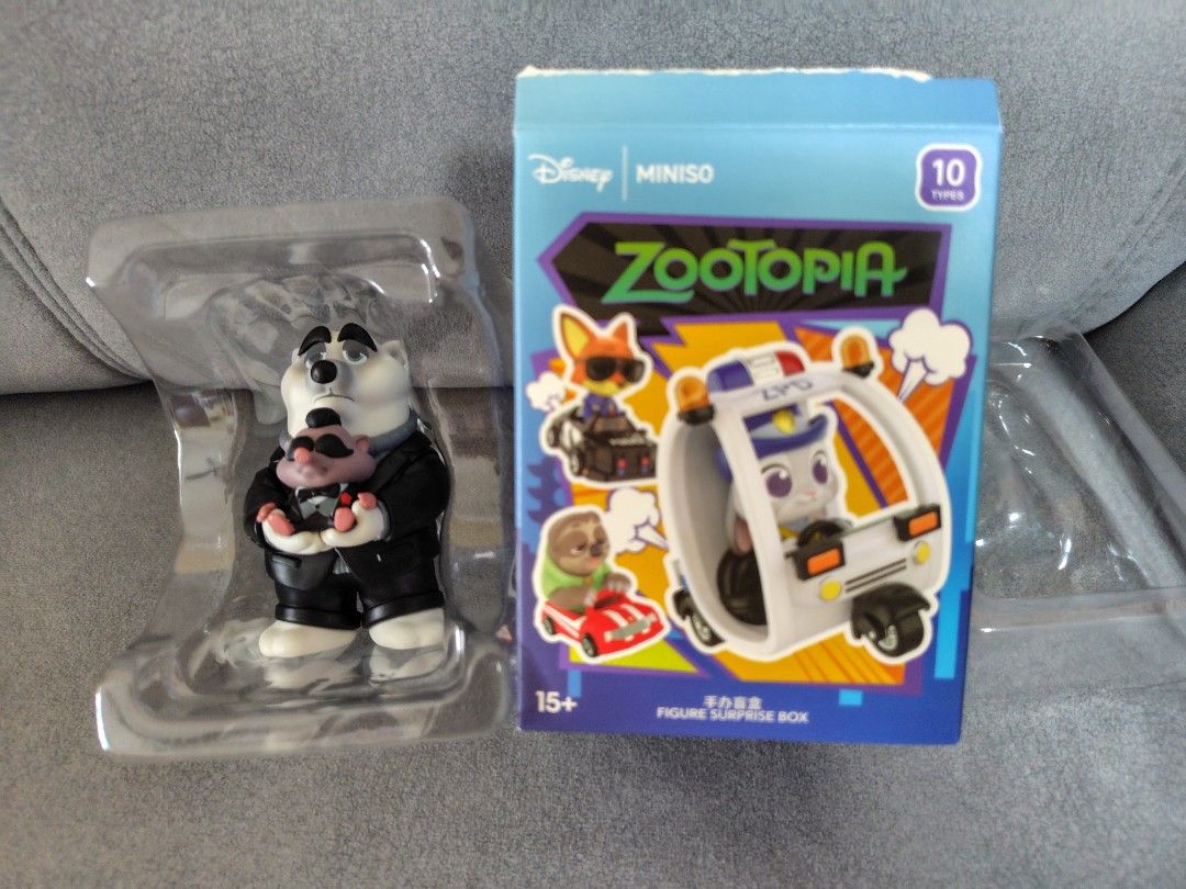 Miniso Disney Zootopia Figure - Mr Big, Hobbies & Toys, Toys & Games on ...