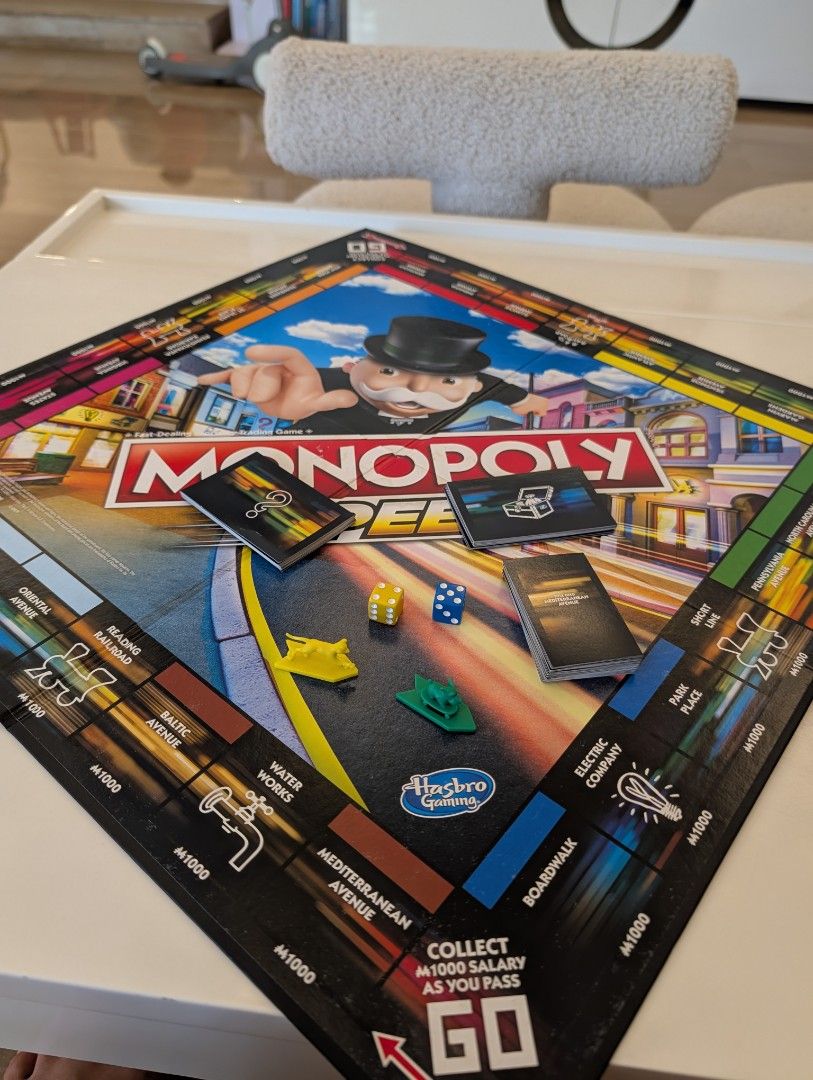 Monopoly Speed Board Game, Hobbies & Toys, Toys & Games on Carousell