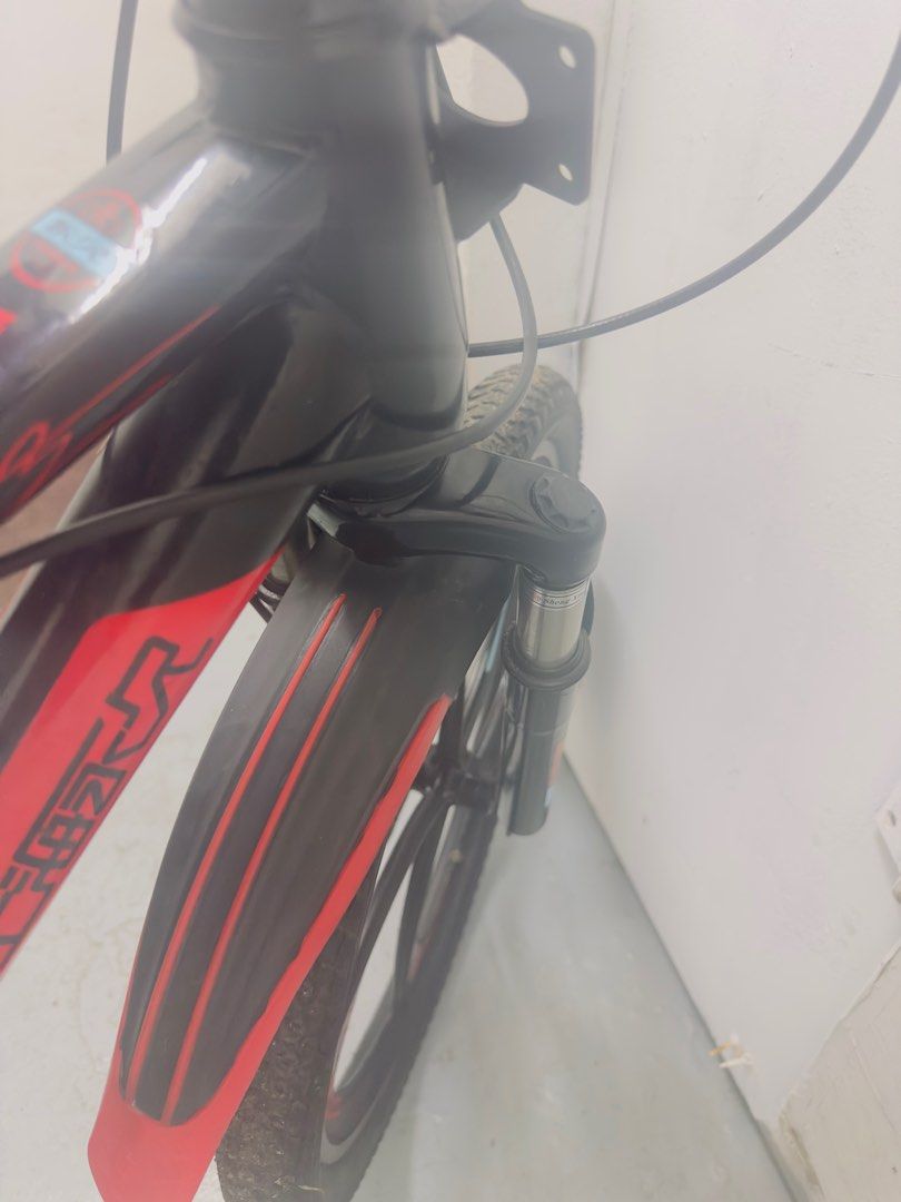 Mountain Bike - Black and Red, Sports Equipment, Bicycles & Parts ...