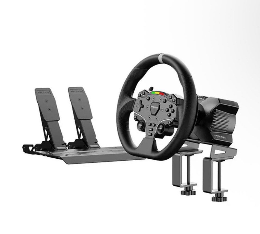 MOZA Racing Wheel and Pedal Set (PC), Video Gaming, Gaming Accessories ...