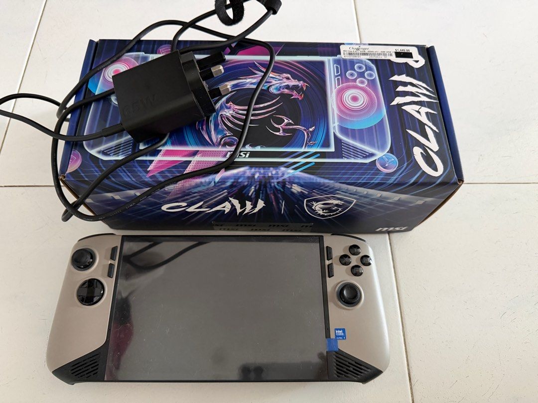 MSI Claw 8 AI Gaming Handheld - 1TB SSD, Video Gaming, Video Game ...