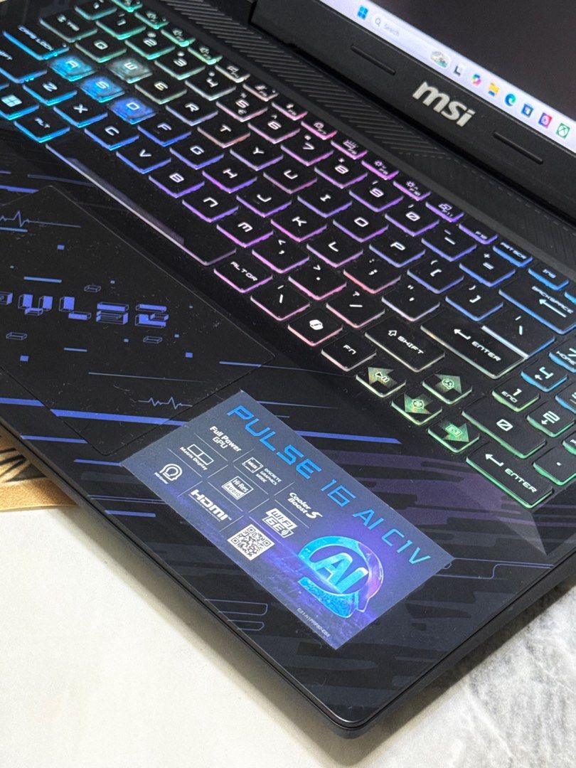 MSI Pulse16 Gaming Laptop 2026 Ultra7 Nvidia RTX4070 Windows11 ...