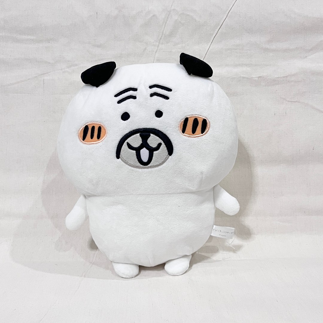 Nagano Joke Bear Pug Dog White Stuffed Toy Plush, Hobbies & Toys, Toys ...