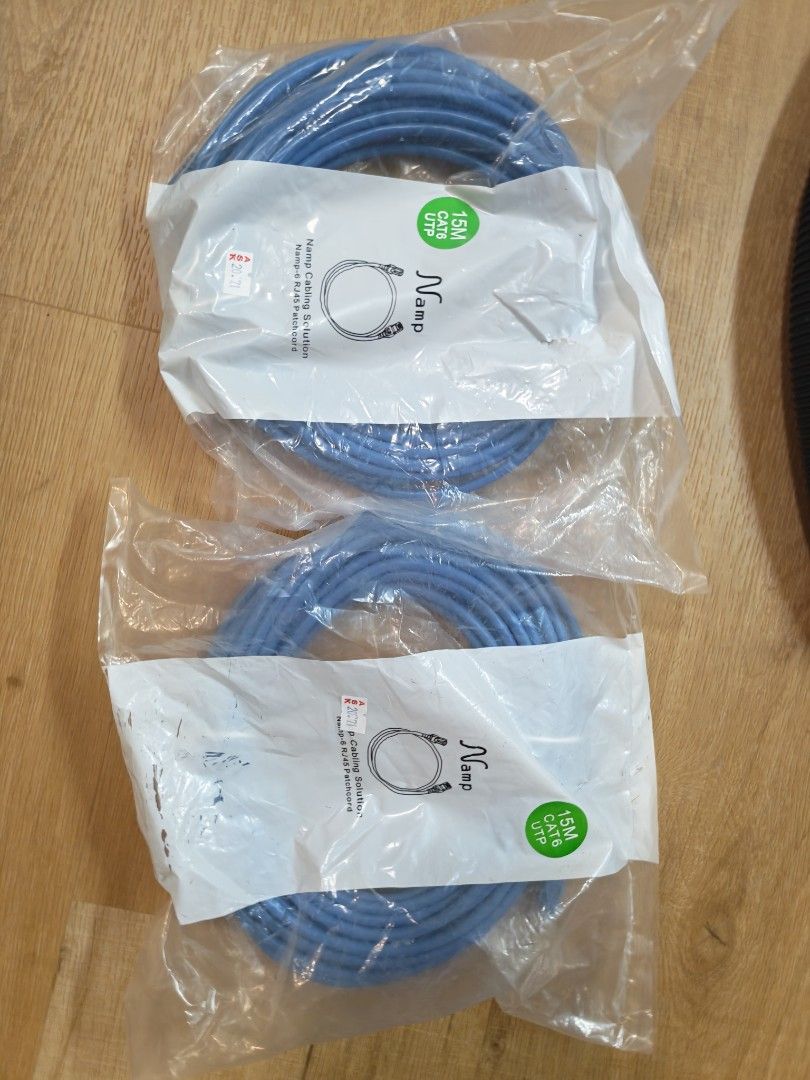 Namp CAT6 UTP 15M Network Cable, Computers & Tech, Parts & Accessories ...