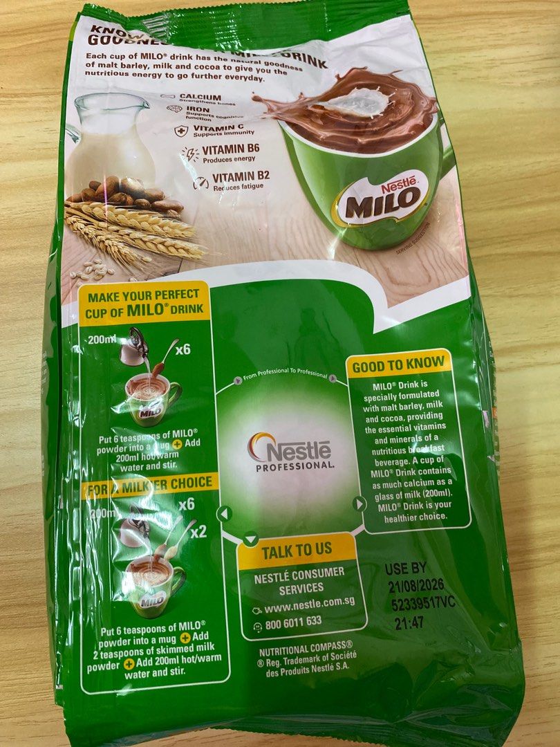 Nestle Milo Powder 1.2kg - Nourishing Energy, Food & Drinks, Beverages ...