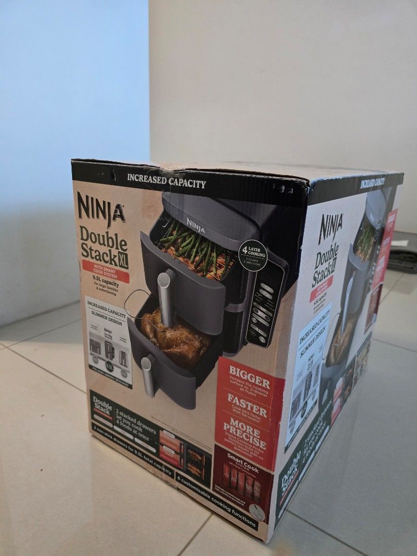 NINJA Double Stack XL Air Fry Oven, TV & Home Appliances, Kitchen ...