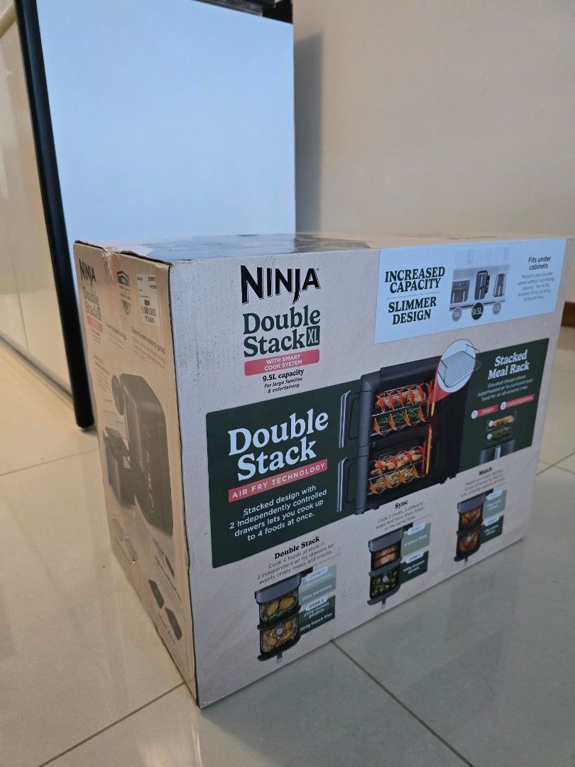 NINJA Double Stack XL Air Fry Oven, TV & Home Appliances, Kitchen ...