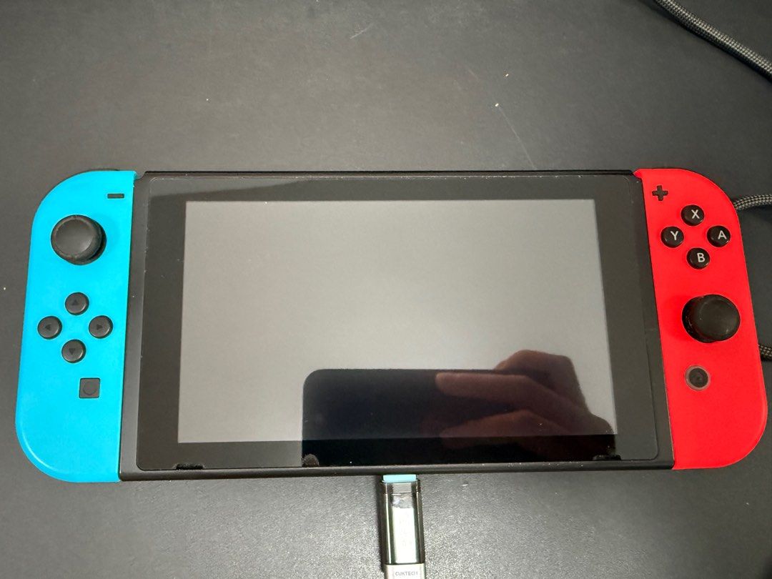 Nintendo Switch Console (Gen 1) - Red/Blue Joy-Cons, Video Gaming ...