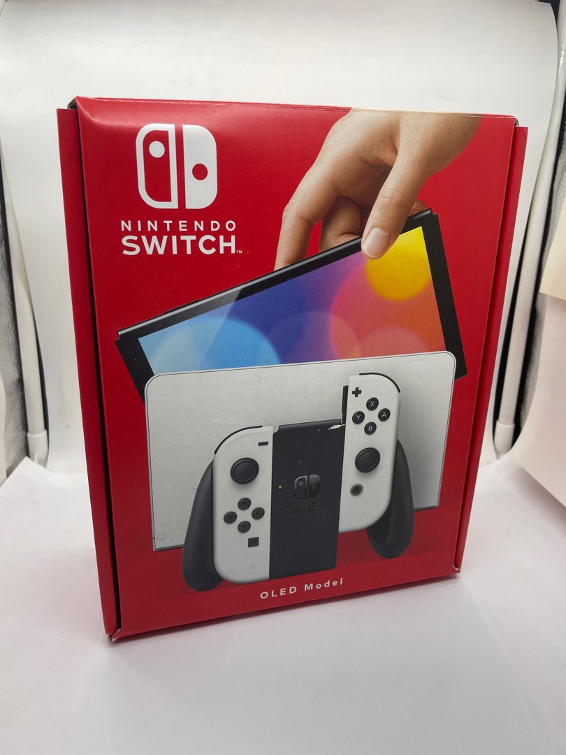 Nintendo Switch OLED Gaming Console HEG-001, Video Gaming, Video Game ...