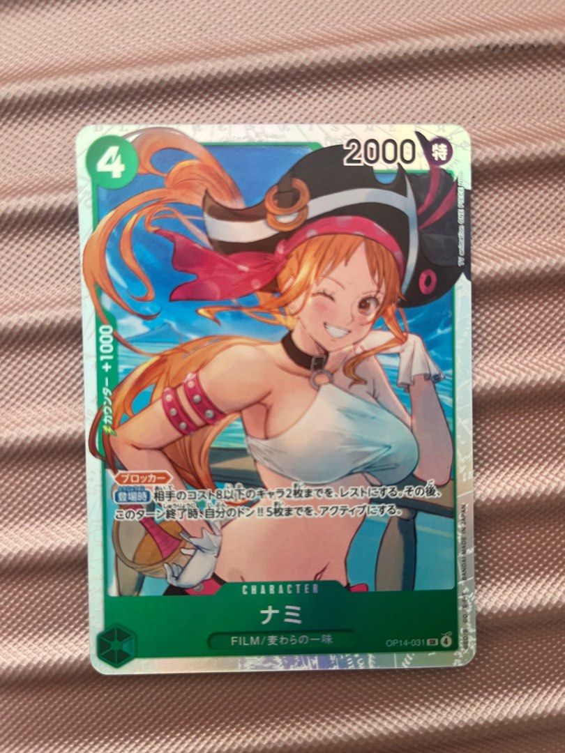 One Piece Card Game - Nami OP14-031, Hobbies & Toys, Toys & Games on ...